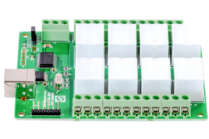 8 Channel USB Relay Module 12V - Ajitek Tech Solutions Pvt Ltd